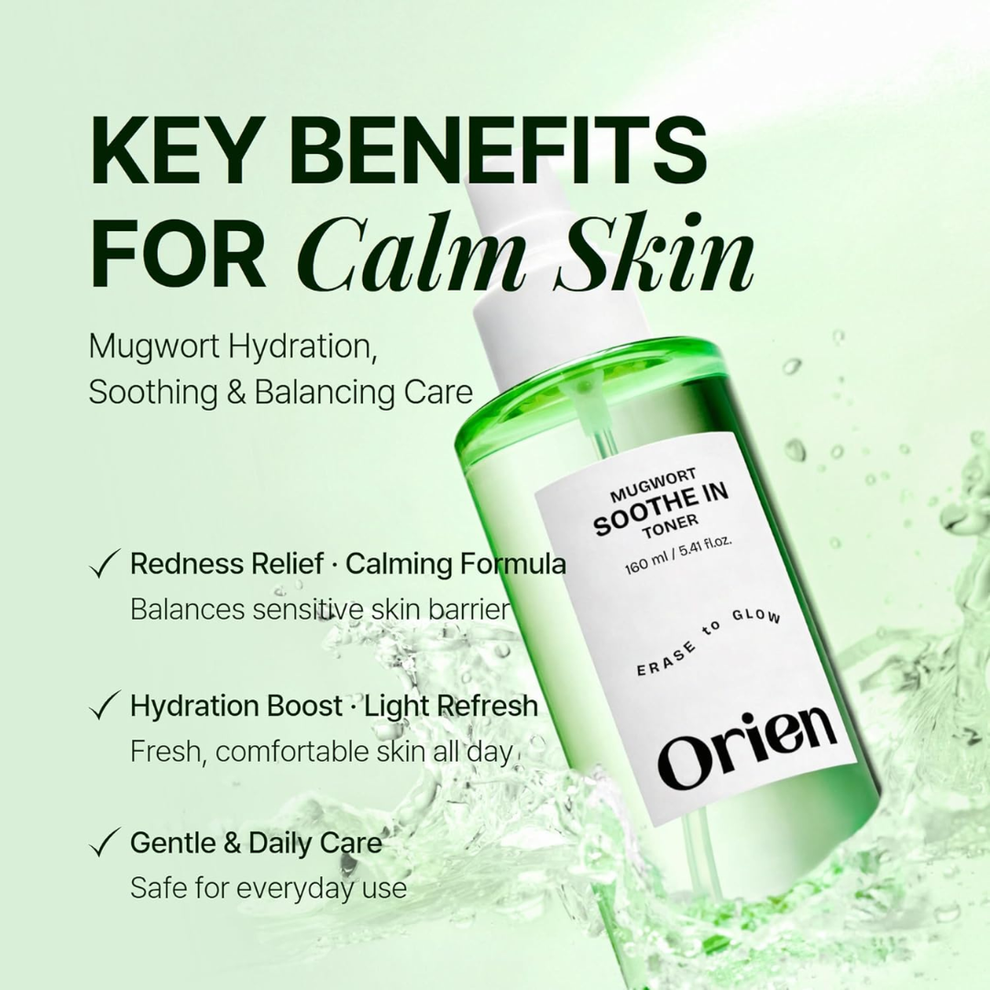 Orien Soothing Spray Toner for Spotless Skin - Removes Acne, Fades Dar
